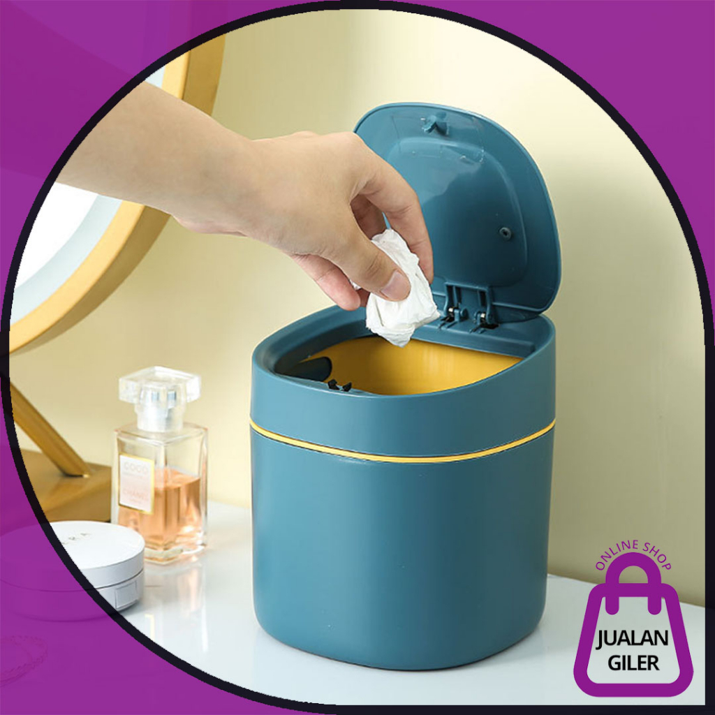 MINI DESK BIN DESKTOP TRASH CAN DESKTOP BIN CAR SMALL WASTE BIN BASKET ...