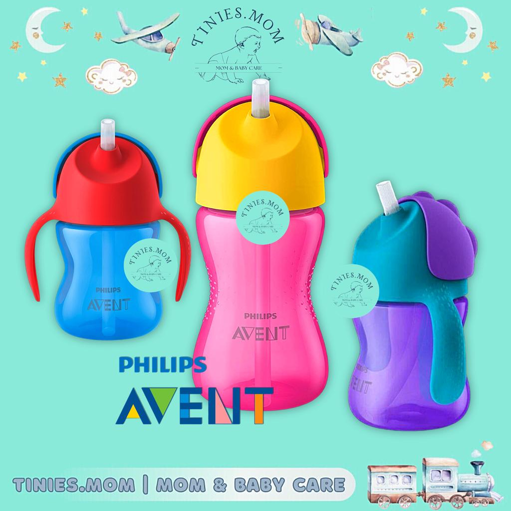 Philips AVENT My Bendy Dinosaur Straw Feeding Bottle Baby Training ...