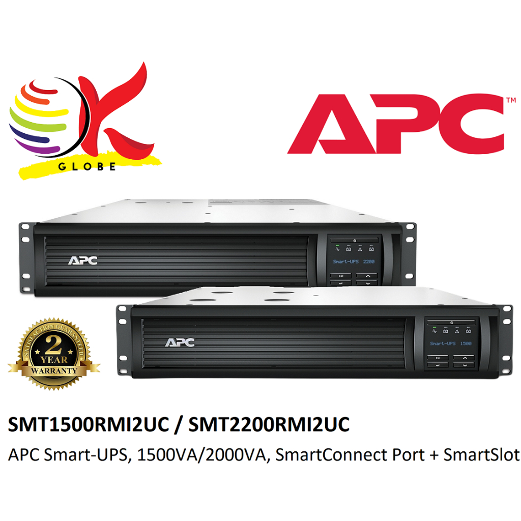 APC SMART AVR UPS SMT1000RMI2UC / SMT1500RMI2UC / SMT2200RMI2UC / SMT3000RMI2UC, LINE ...