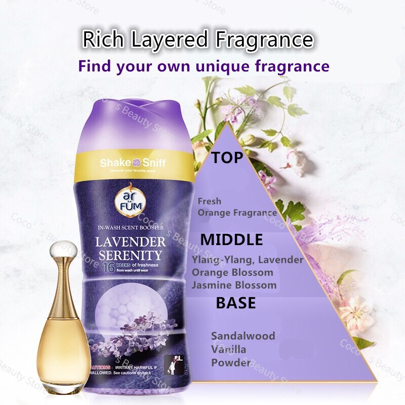 ar FÜM Walch Scented Laundry Beads Fragrance Clothes Fabric Softener ...