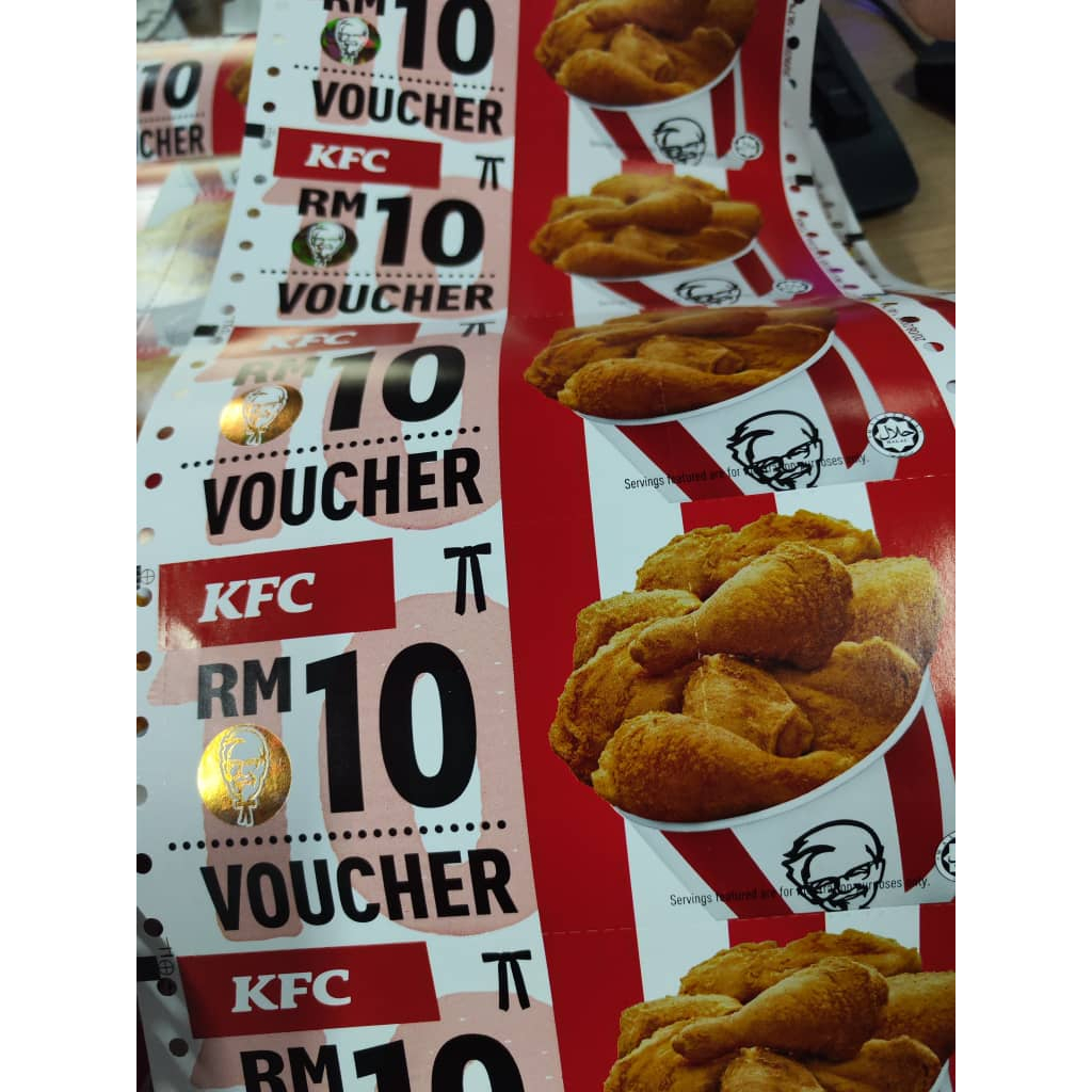 (READY STOCK) KFC CASH VOUCHER VALUE RM10 !! | Shopee Malaysia