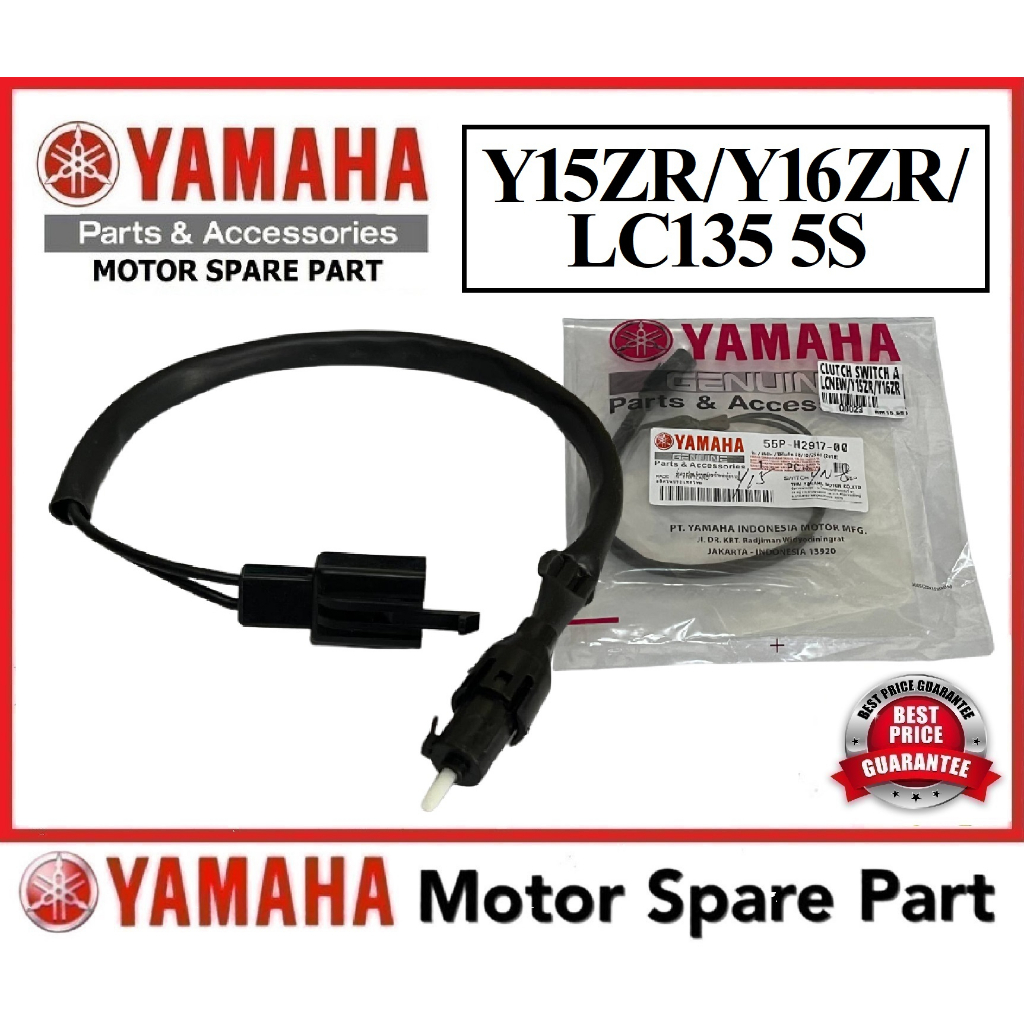YAMAHA Y15ZR Y16ZR LC135 5S CLUTCH LEVER SWITCH 0 55P-H2917-00 SUIS SUIZ KLAS KLAC Y15 Y16 VVA ...