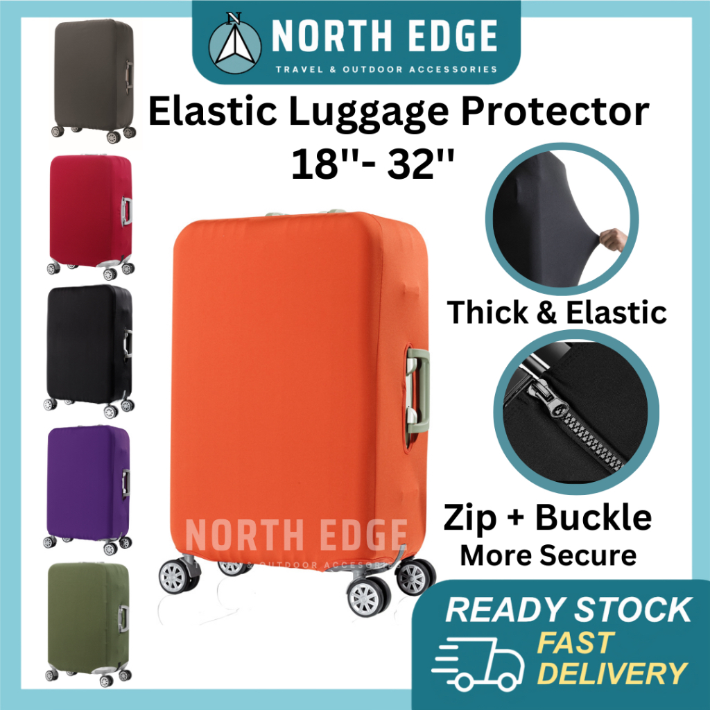 【READY STOCK】Elastic Luggage Protector S,M,L,XL / Suitcase Protective ...