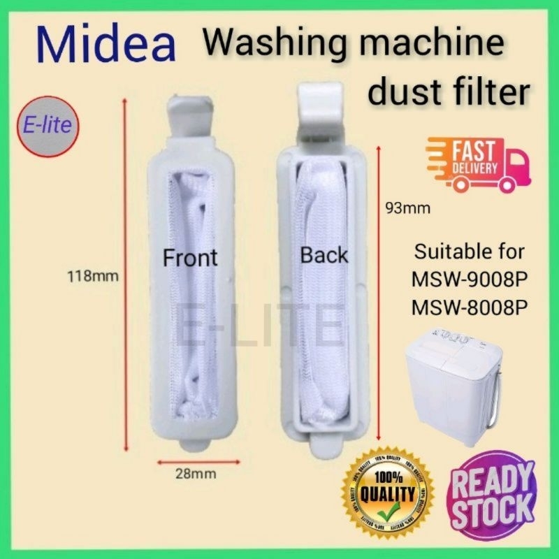 Midea Washing machine dust filter MSW-9008P / MSW-8008P | Shopee Malaysia