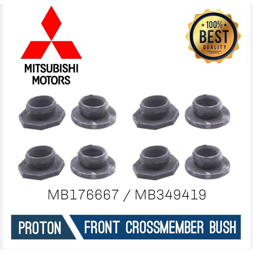 MITSUBISHI Front Crossmember Bush Set for Proton Saga 8V/12V / Iswara 1 ...