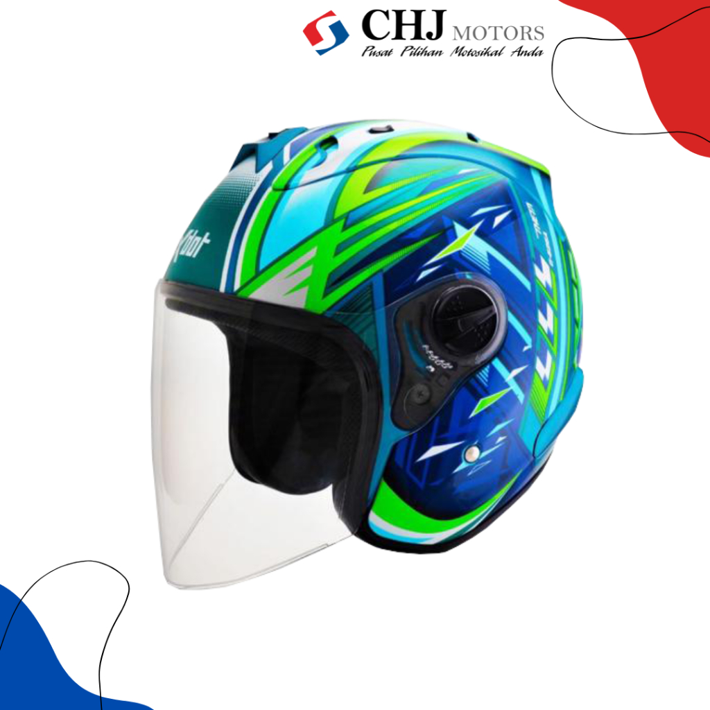 Helmet X-DOT G626A Dare To Dream Neon | Shopee Malaysia