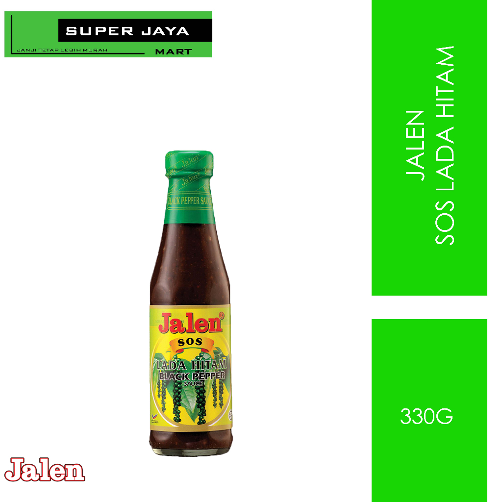 Jalen Sos Lada Hitam 330G | Shopee Malaysia