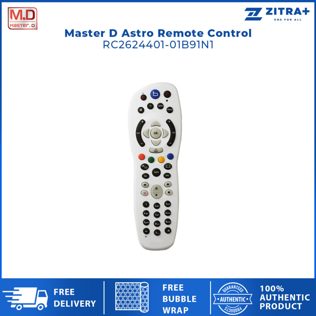 Master D Astro Remote Control RC2624401-01B91N1 | Operable Distance ...