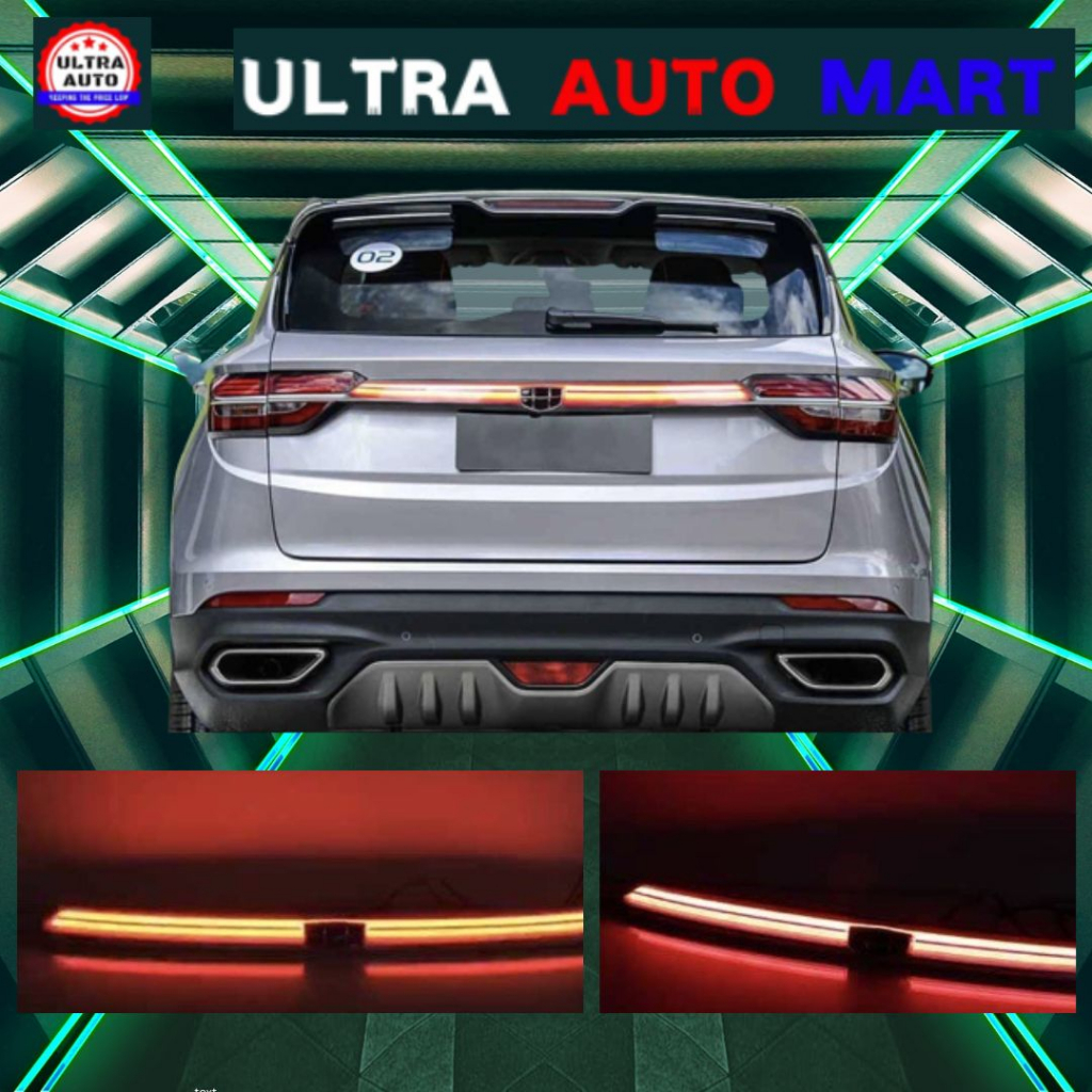 PROTON X50 NEW V2 Rear Tail Lamp Trunk Light Boot LED Bar Smoke 新款 ...