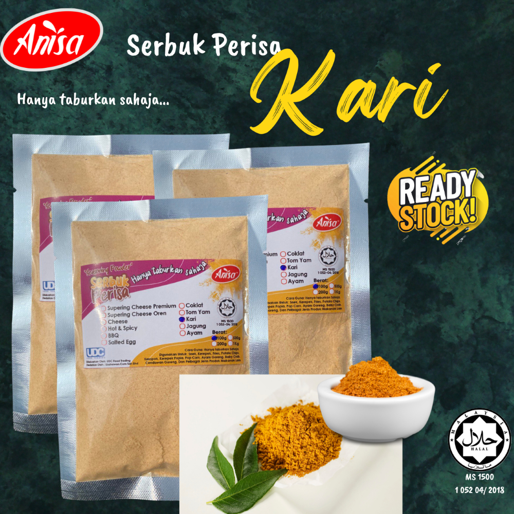 [KARI🔥] SERBUK PERISA KEREPEK 100g/200g/1kg SEDAP HALAL HANYA TABURKAN ...