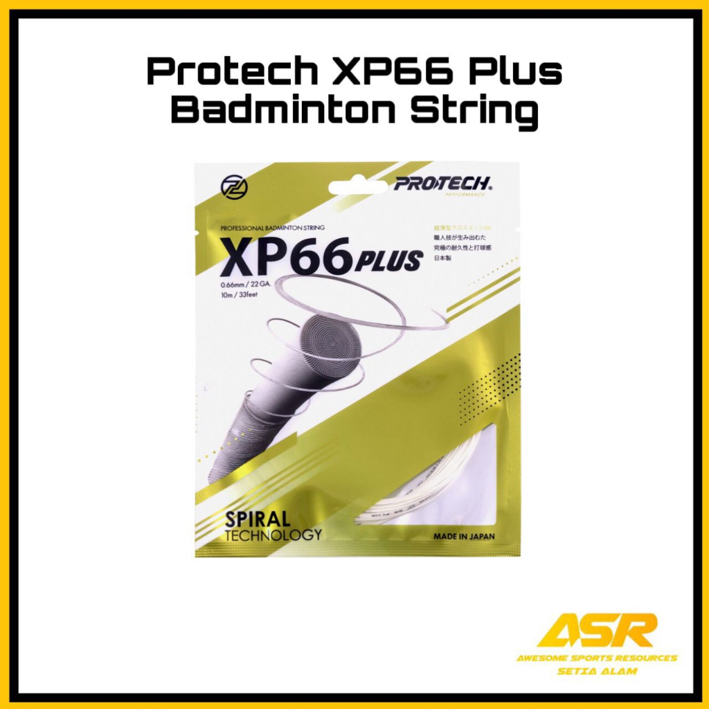 Protech XP66 Plus Badminton String / Tali Badminton Protech XP66 Plus ...