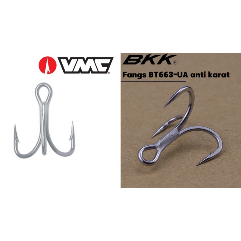 x4Heavy Duty TRIPLE HOOK bkk MATA TIGA X4 kuat TREBLE HOOK Fast Jigging ...