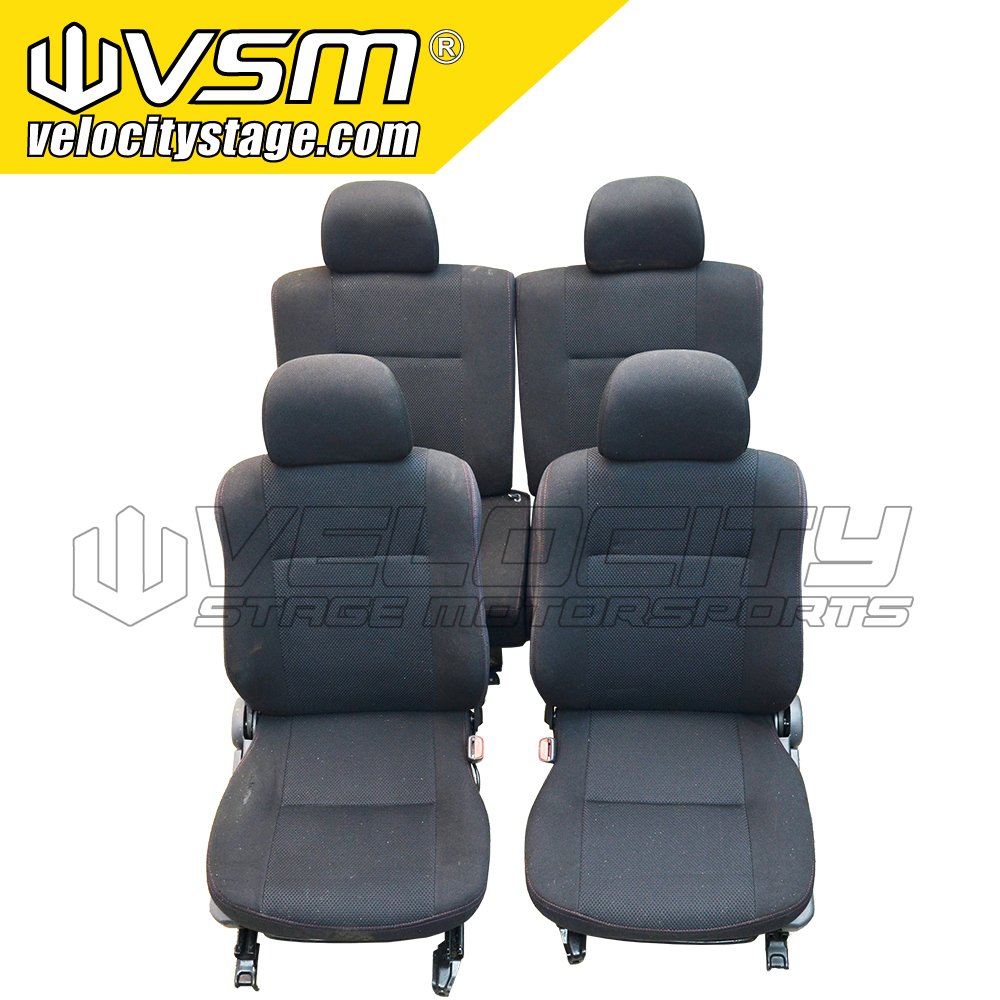 SEAT TERIOS J100 KEMBARA HITAM BLACK daihatsu SET COMPLETE FRONT AND ...