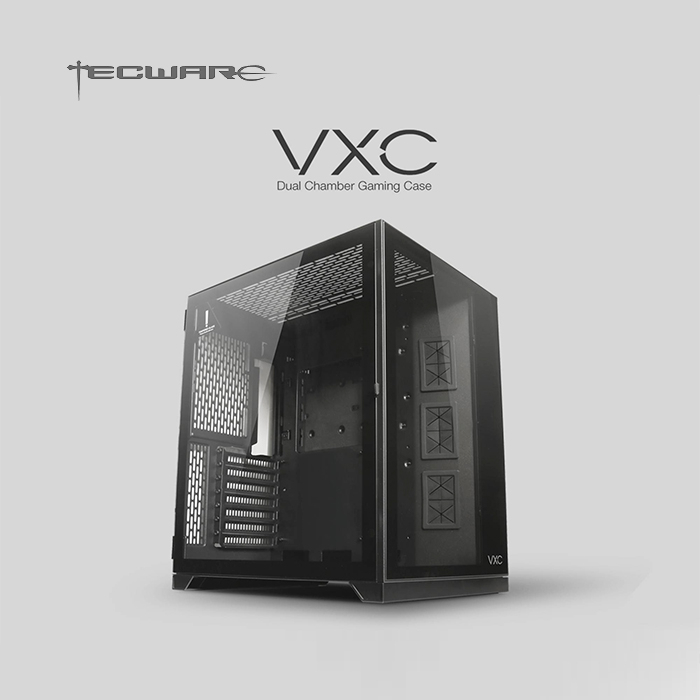 TECWARE VXC TG ATX CASE / TECWARE DUAL CHAMBER CHASIS | Shopee Malaysia