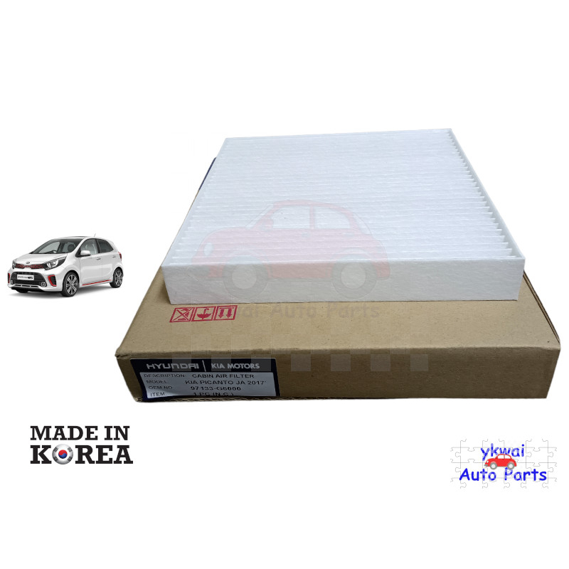 Kia Picanto JA (2017) Cabin Air Filter - 97133-G6000 | Shopee Malaysia