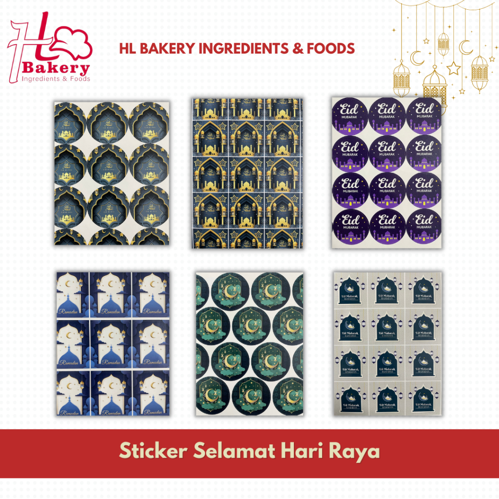 Sticker Selamat Hari Raya | Shopee Malaysia