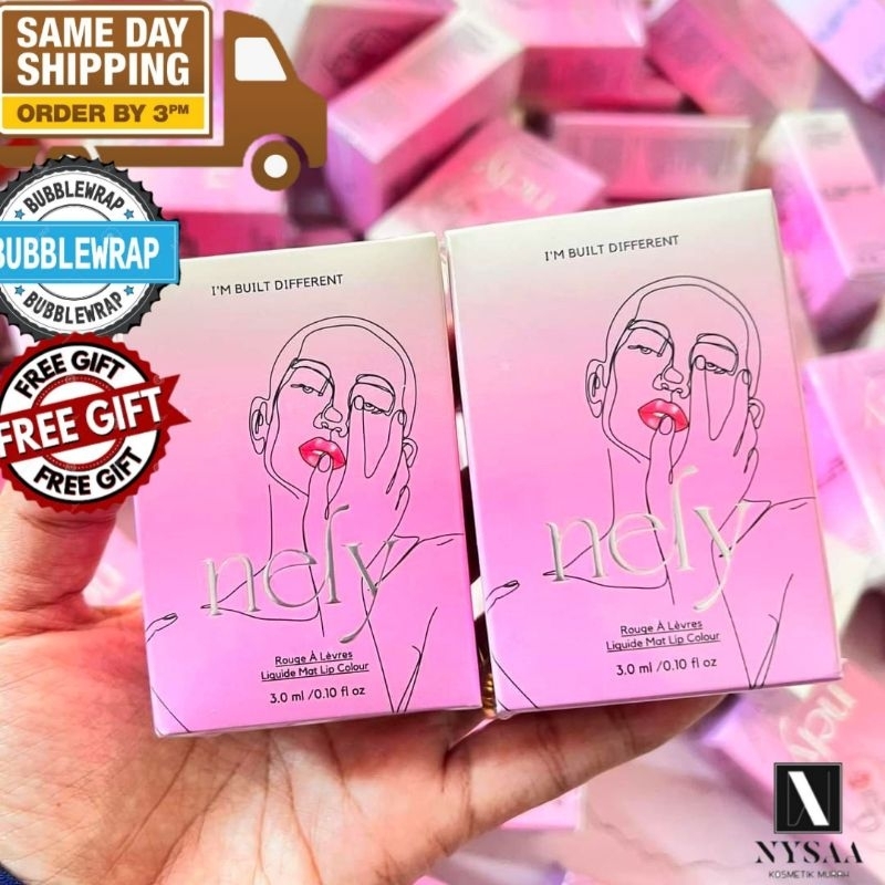 ORIGINAL HQ‼️ NELYSA LIP MATTE LIPMATTE NELYSA VIRAL TIKTOK LIMITED ...