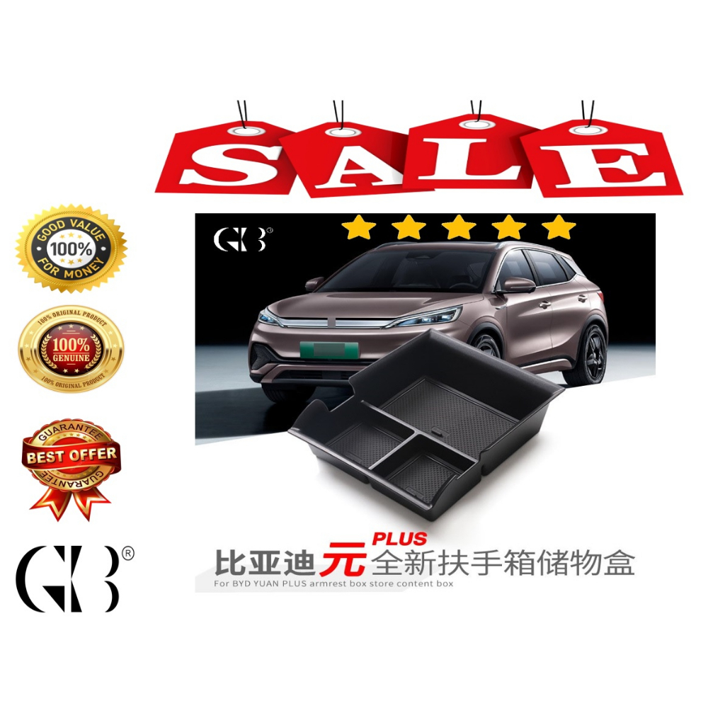 GB-STORE [100% ORIGINAL] BYD Atto3 armrest interior storage box ...