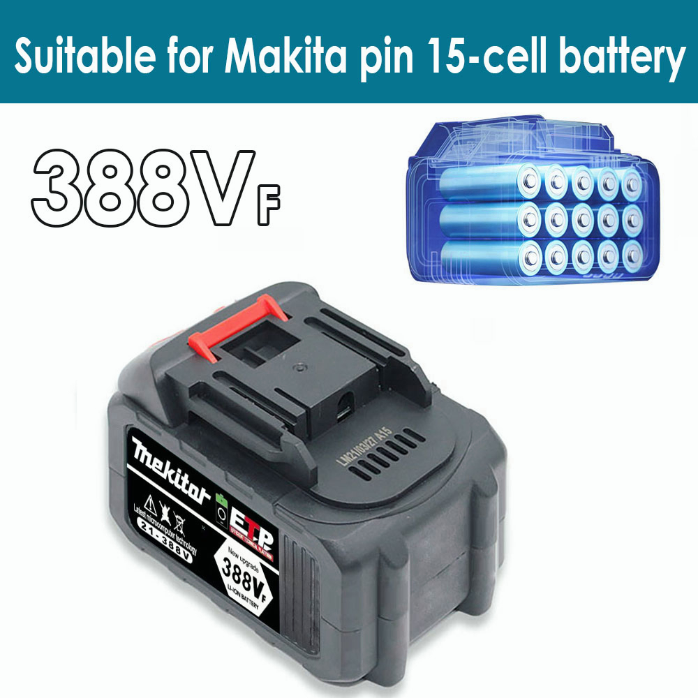 Mekitor cordless drill battery 24v battery 12v / 21v lithium 388vf ...