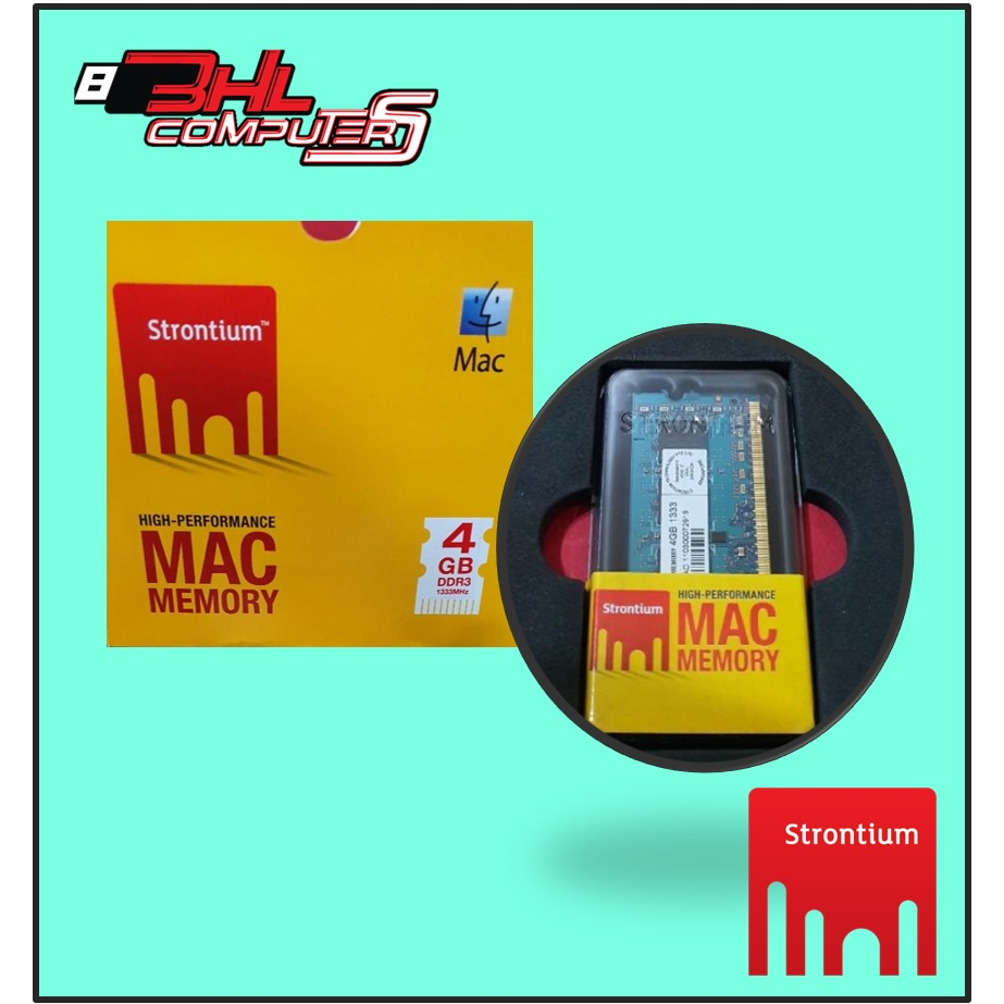 [ CLEARANCE ] STRONTIUM DDR3 4GB 1066 RAM (SUPPORT MACBOOK) | Shopee ...