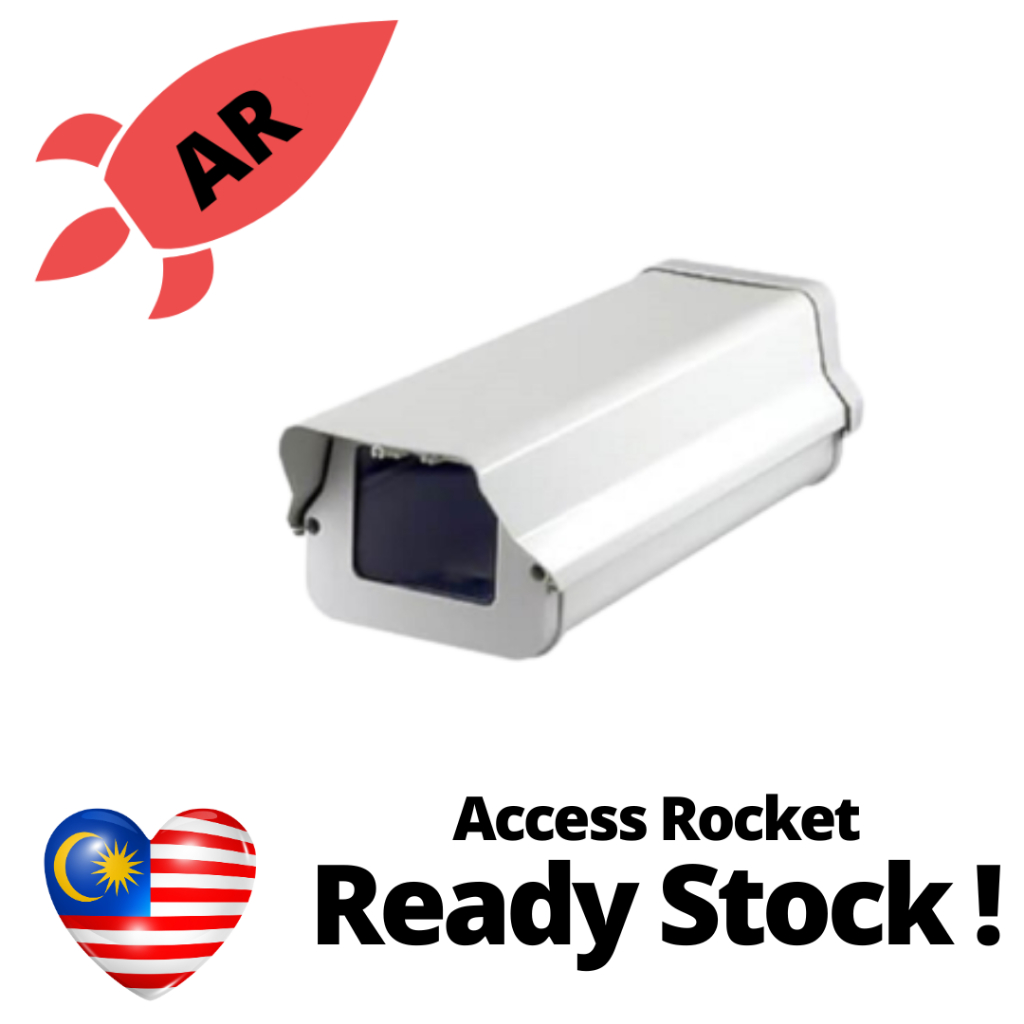 CCTV Camera Metal Outdoor Enclosure Bracket Top Opening Housing Casing ...