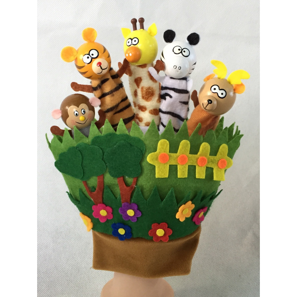 Story Finger Puppet Set Fairy Tale Finger Toys Plush Soft Puppet Little ...