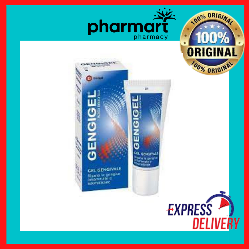 Gengigel Gingival Gel Hyaluronic Acid 20ml for Dental Gum [EXP: 10/2025 ...