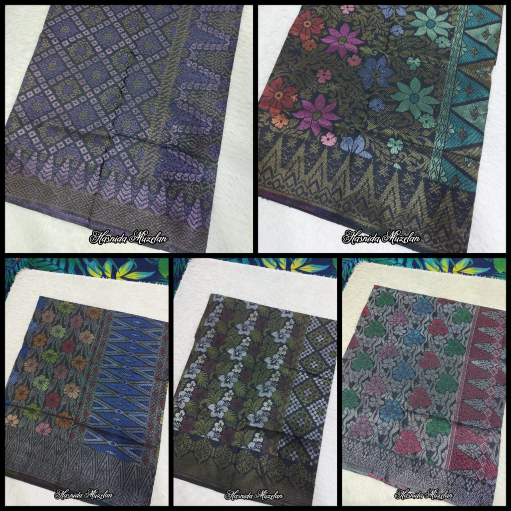 👨‍🦰 Sampin Sulam Songket Nikah Dewasa Exclusive 🔥 Kain Lembut 2.25m ...