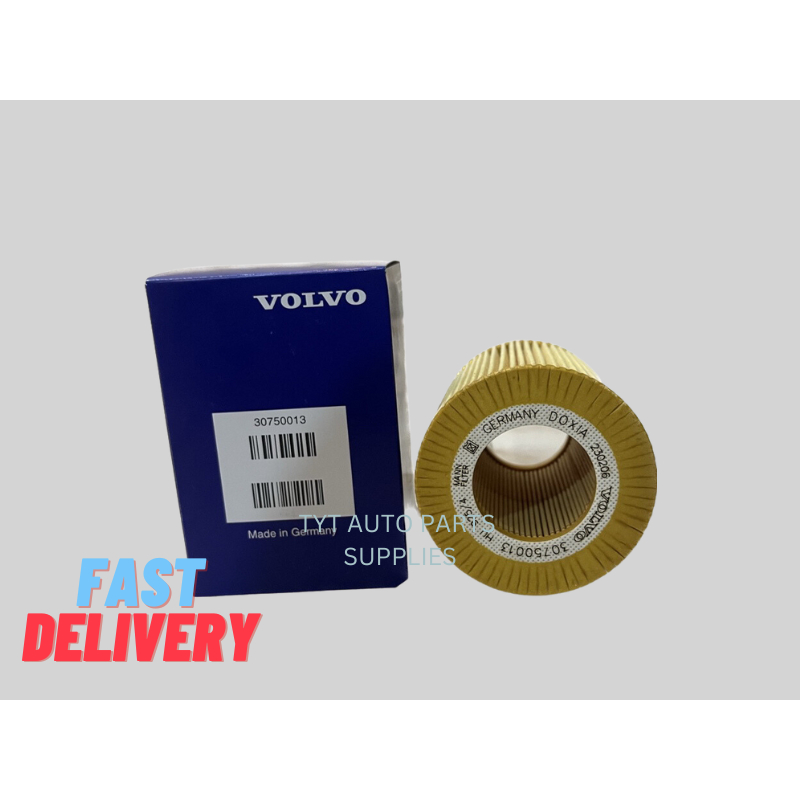 30750013 VOLVO OIL FILTER FOR XC60 / V60 / S80 S60 | Shopee Malaysia