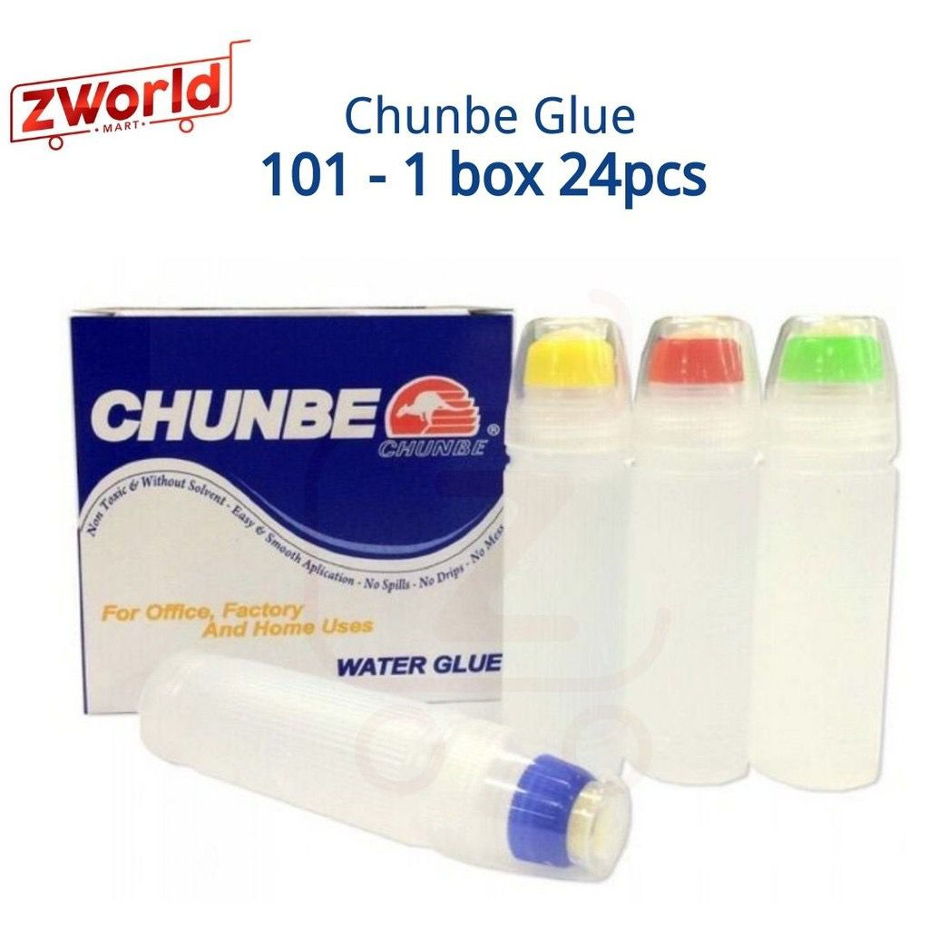 Chunbe 106 Glue 1 Box (24pcs) & 101 Glue 1 Box (24pcs) | Shopee Malaysia
