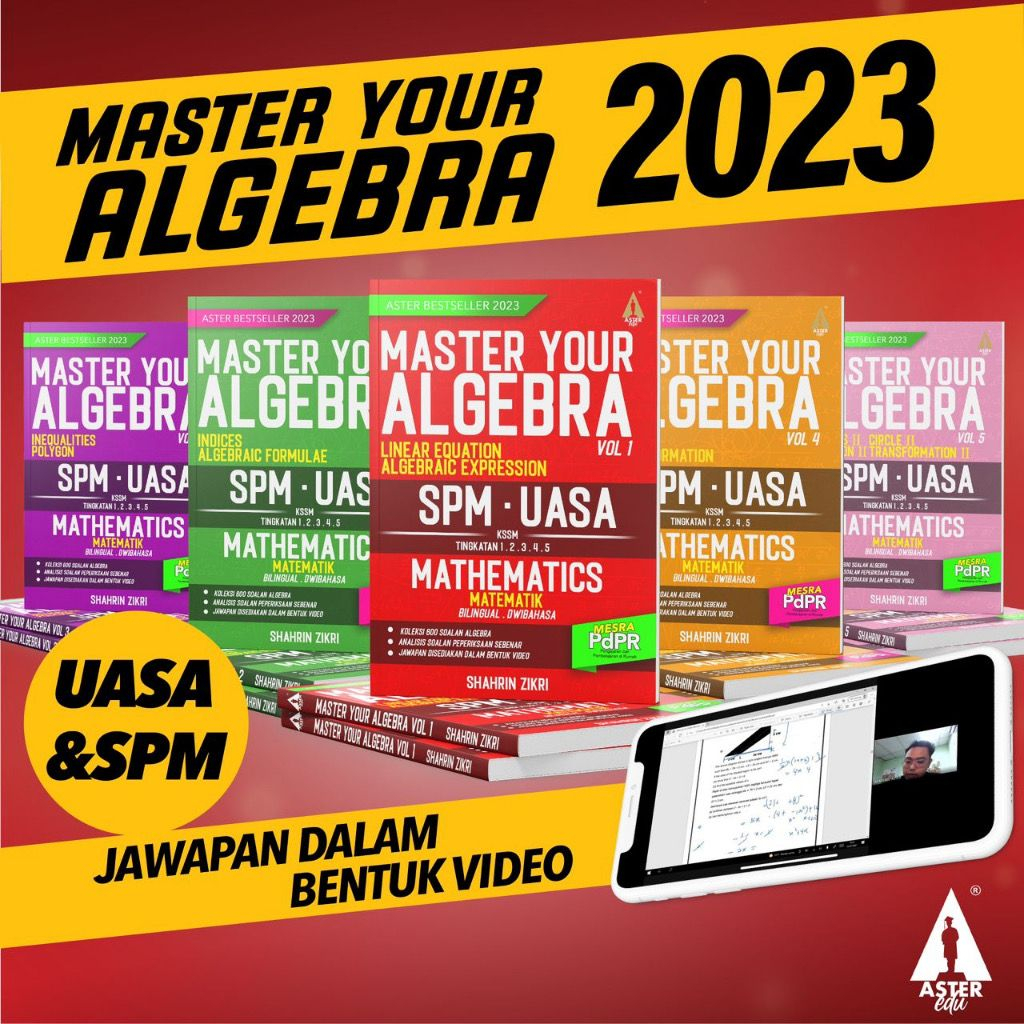 [OG] Aster Edu Buku Latihan Matematik Tingkatan 1,2,3,4,5 - Master Your ...