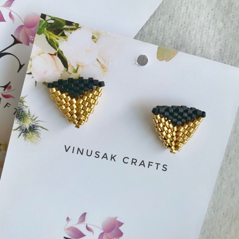 Vinusak Crafts | Handmade Beaded Earrings | Borneo Sabah Sarawak Crafts ...