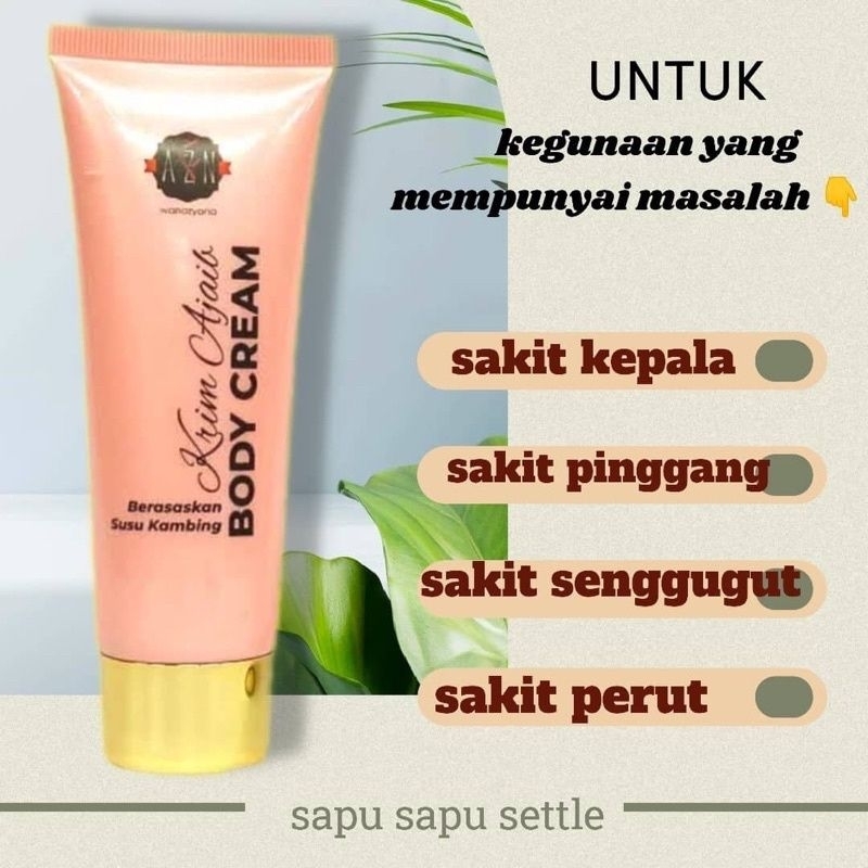 AZN BODY CREAM PANAS 70ml | Shopee Malaysia