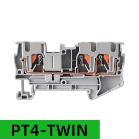 Distribution DIN Rail Universal Terminal Blocks Screw Panel Mount END ...