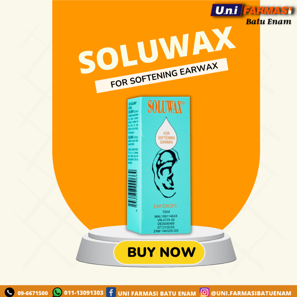 Soluwax Ear Drops 15ml | Shopee Malaysia