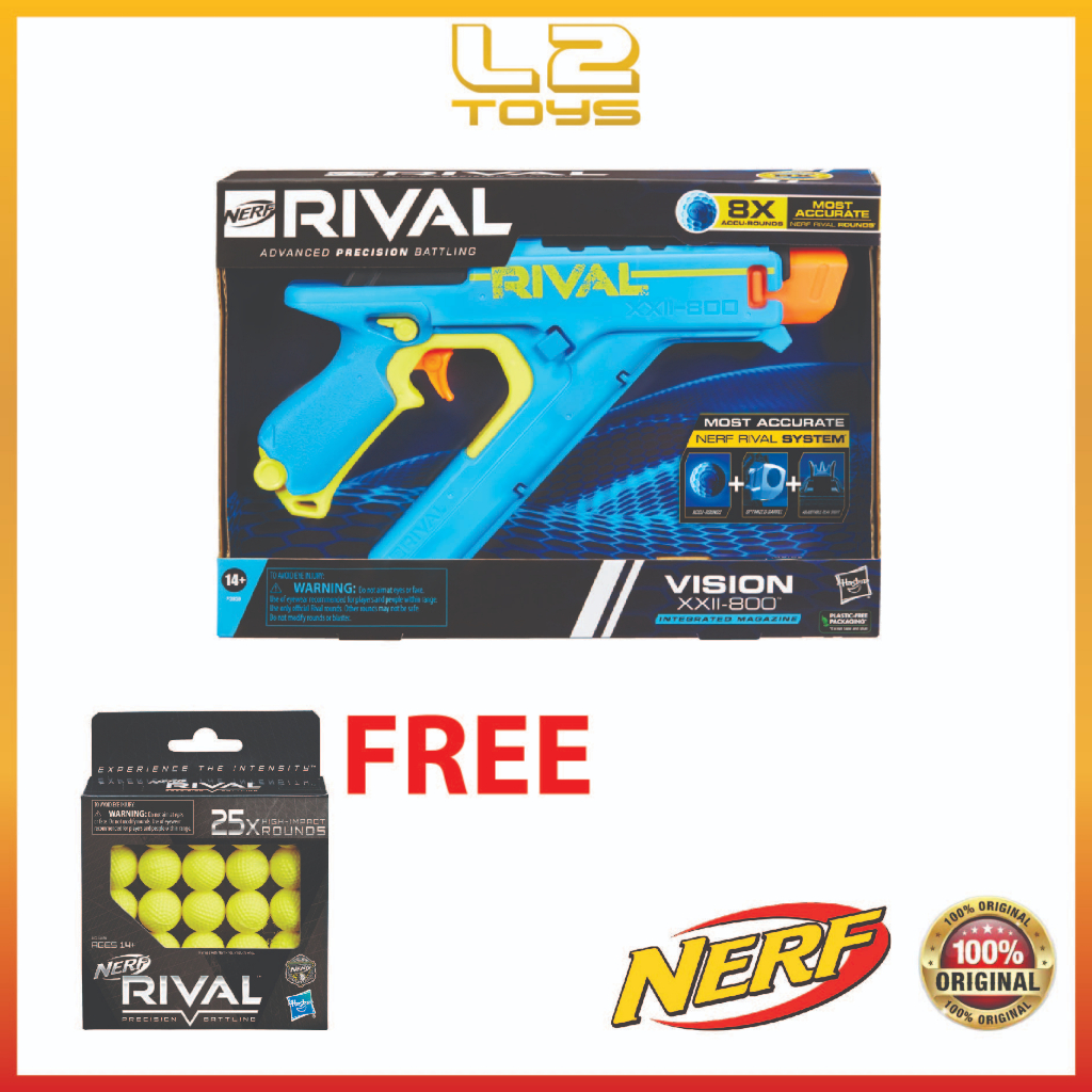 Hasbro NERF Rival Vision XXII-800 Blaster | Shopee Malaysia