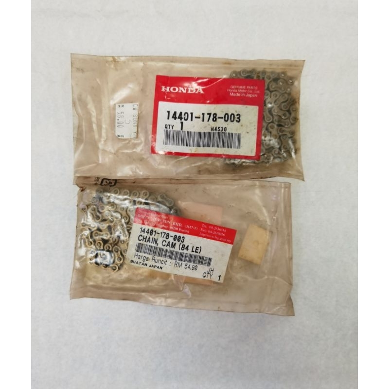 HONDA EX5 HIGH POWER ORIGINAL TIMING CHAIN 84 LE (OLD STOCK) | Shopee ...