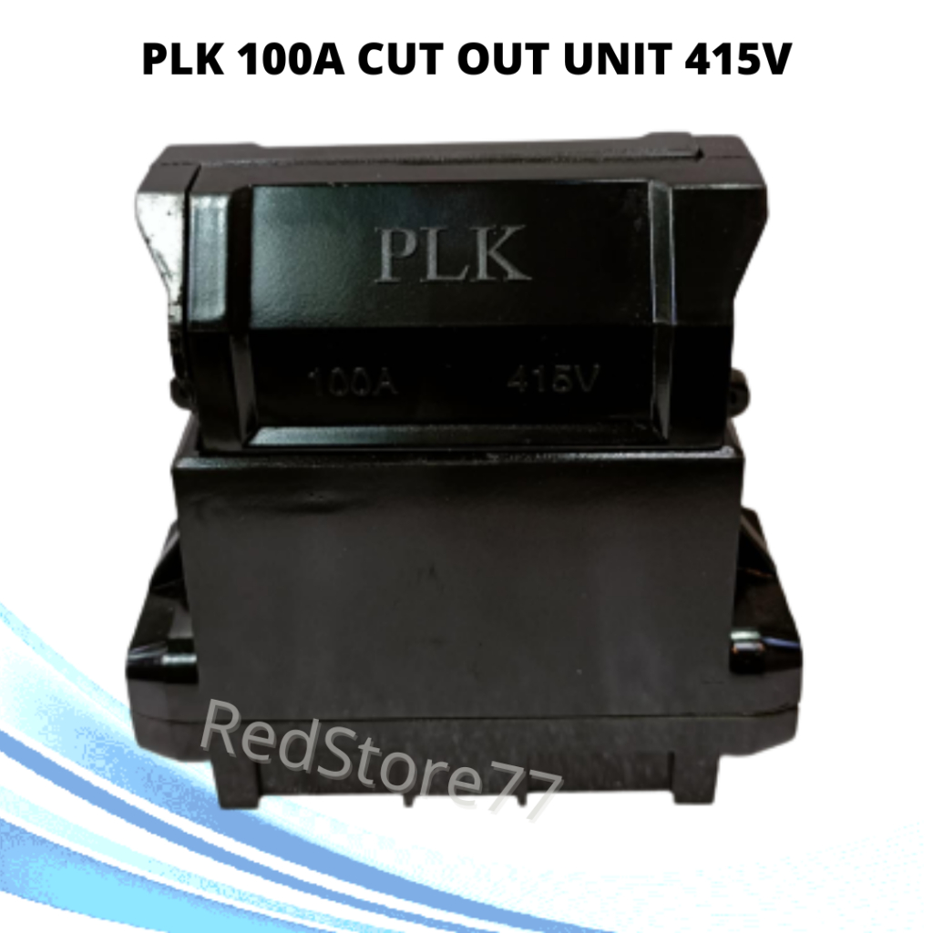 PLK 100A CUT OUT UNIT 100/CO 415V 3 PHASE WITHOUT FUSE, PLK CUT OUT ...