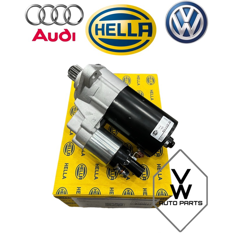 ( 100% HELLA ) STARTER MOTOR FOR VW VOLKSWAGEN GOLF GTI MK5 AUDI TT MK2 ...