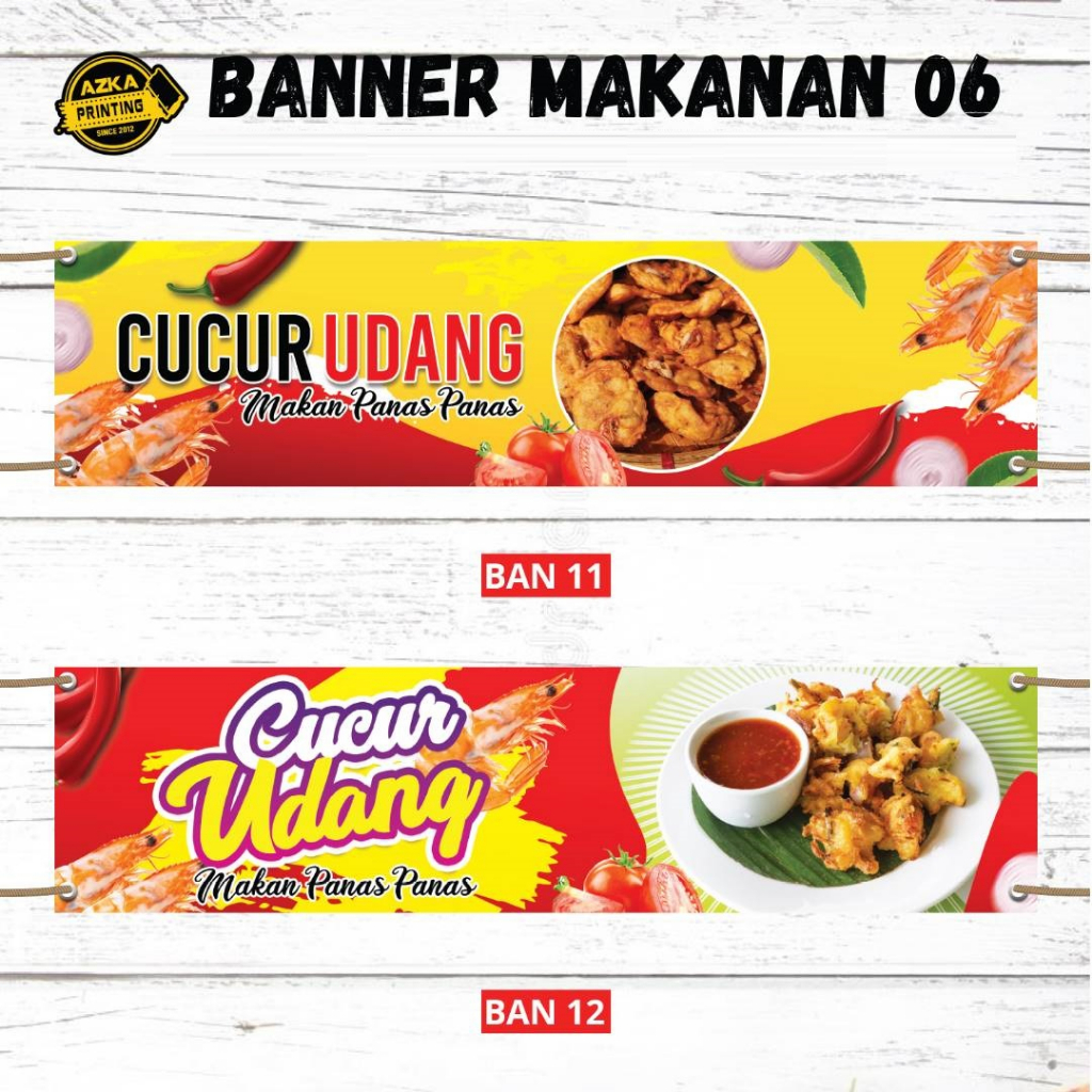 BANNER MAKANAN BAAZAR 🔥 | BURGER | KUIH-MUIH | SATE | PIZZA | Harga ...