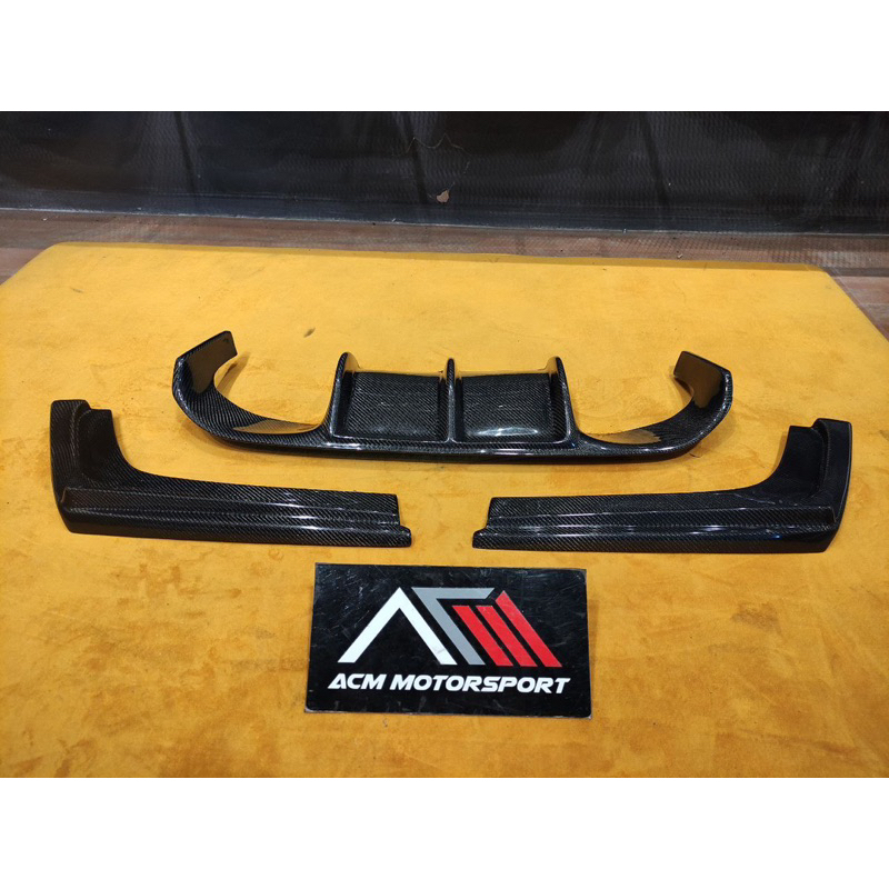 Bmw f30 m3 carbon rear diffuser an design | Shopee Malaysia