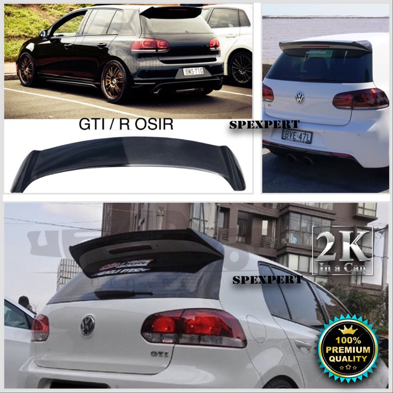 Volkswagen golf mk6 spoiler osir design | Shopee Malaysia