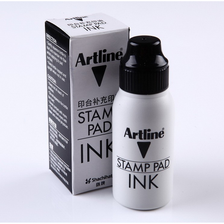 Artline Stamp Pad Refill Ink 5 Colours (50ml) | Shopee Malaysia