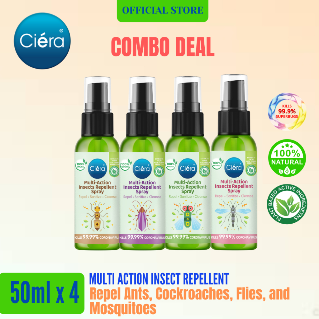 Combo Deal: Ciera Multi Action Insect Repellent: Flies, Ants, Flies and ...