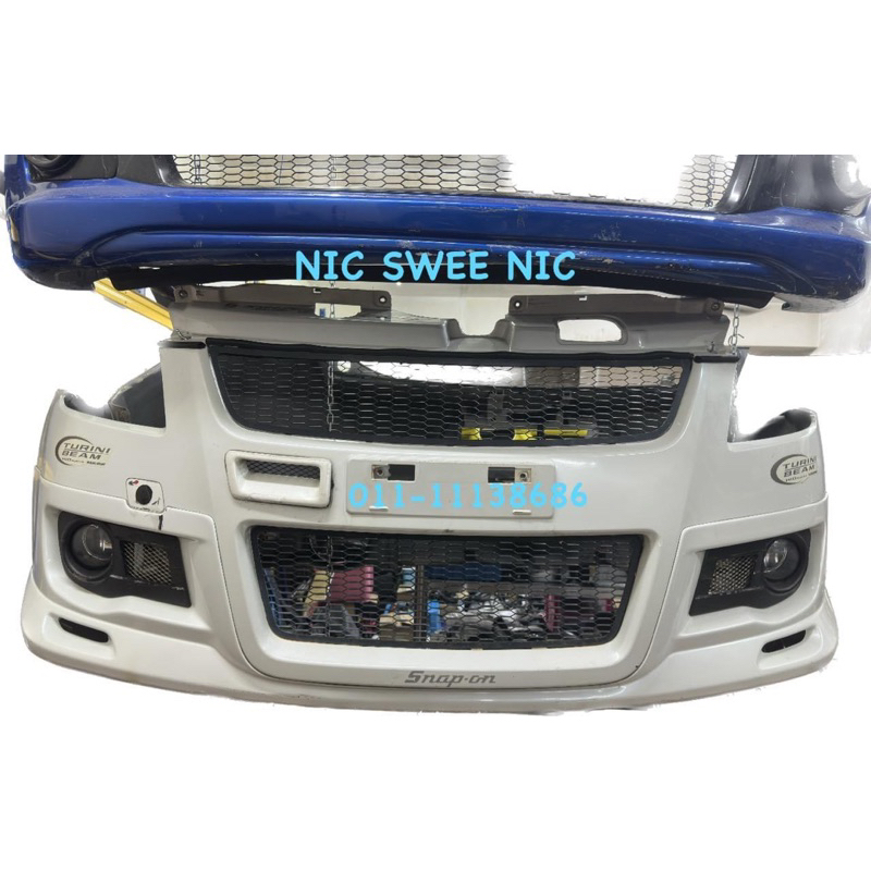 Suzuki Swift Sport Zc31s Front Bumper Monster V1 Complete Lips Grill ...