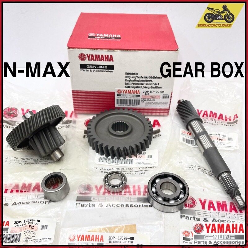 N MAX NMAX ENGINE ENJIN GEAR BOX SET GPD 150 2DP-E7100 TRANMISSION KIT ...