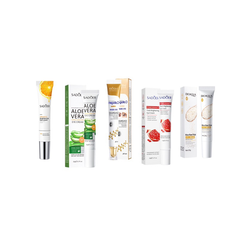SADOER Brightening Eye Cream (20g) ( Pomegranate, Aloe Vera, Rice Raw ...