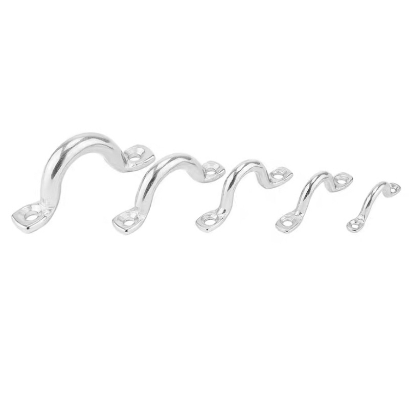 STAINLESS STEEL 316 BIMINI BOAT TOP PAD EYE STRAPS TIE DOWN KAYAK DECK ...