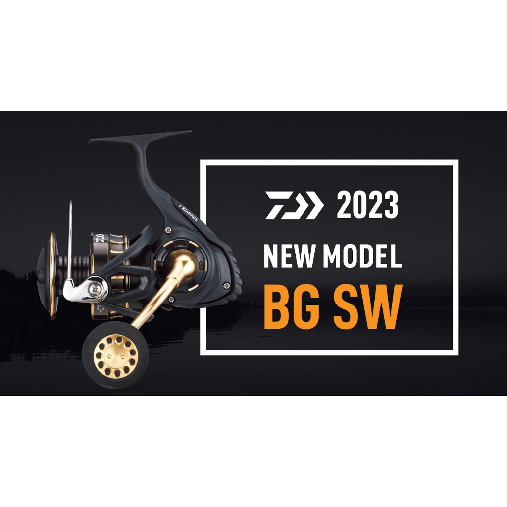 23 DAIWA fishing reel BG SW 18000H 14000H 8000H 5000D-CXH 4000D-CXH Spinning Reel With 1 Year ...
