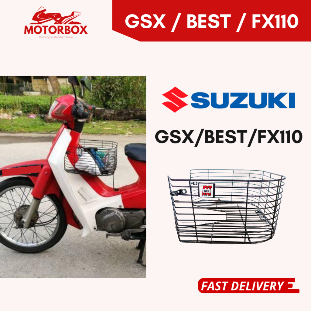 ART SUZUKI GSX SUZUKI BEST FX110 FX 110 GXS WIRE BASKET IRON BAKUL BESI RAGA BULAT BAKUL MOTOR ...